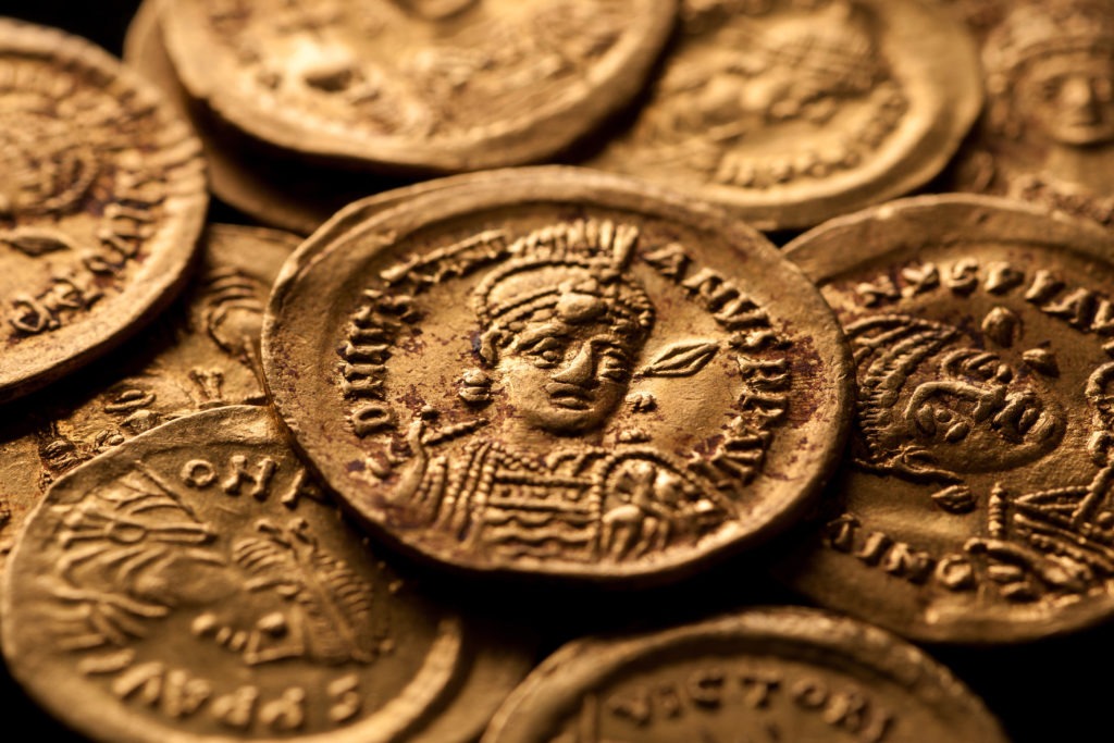 ANCIENT LYDIANS WERE THE FIRST TO PRODUCE THE GOLD COIN
